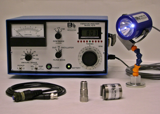 Balmac Model 4216 Portable Vibration Analyzer | Industrial Distribution