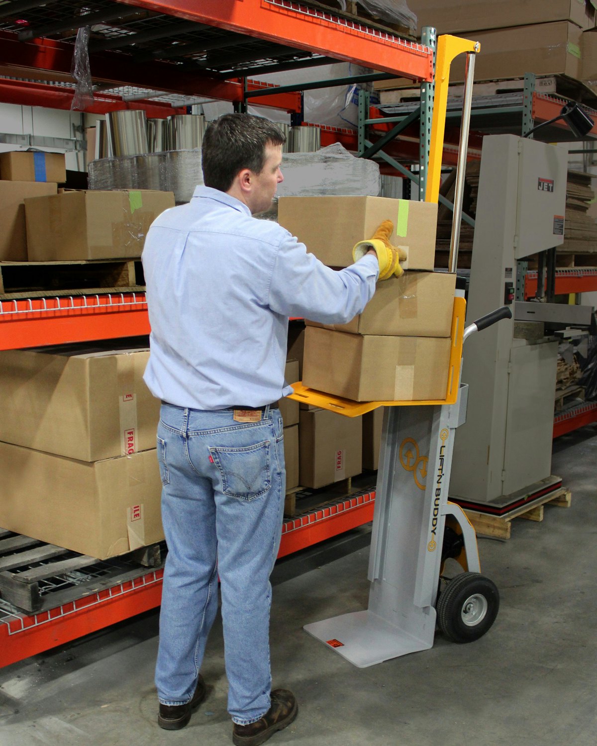 Two-Wheel Hand Truck Has Powered Lift | Industrial Distribution
