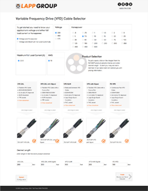 Online Engineering Calculator Aids VFD Cable Sizing | Industrial ...
