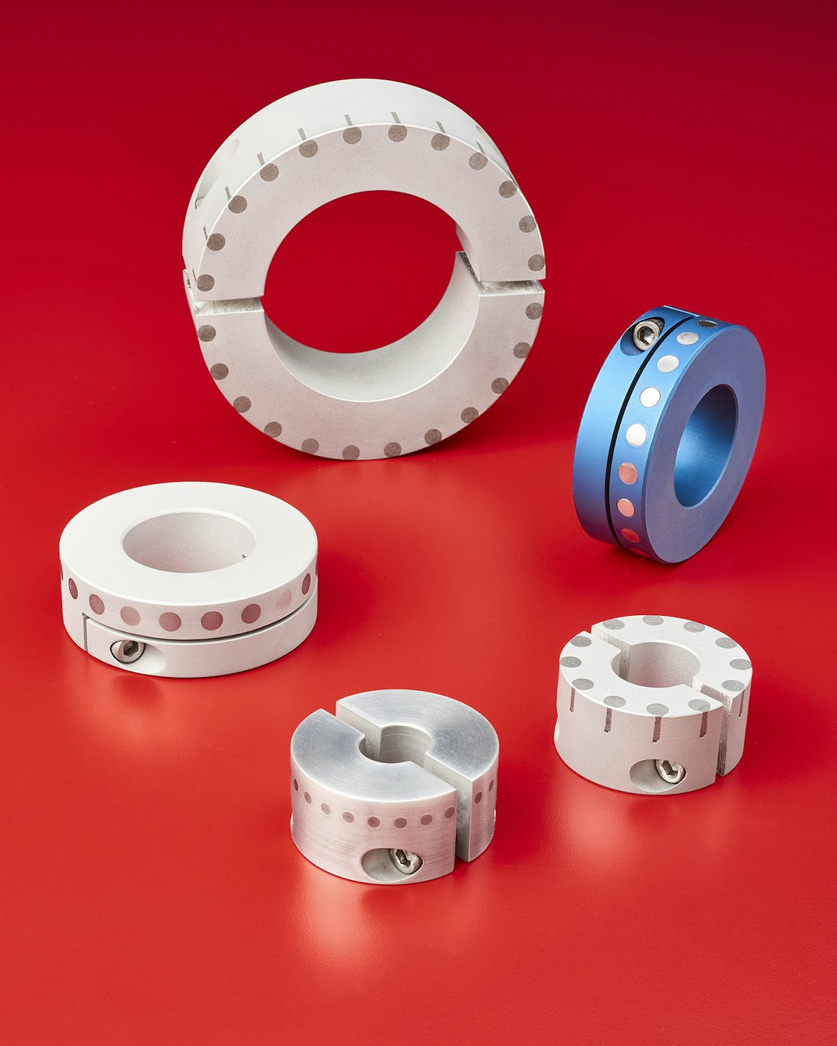 Rotary Encoder Collars Feature Targets For Variable Reluctance Sensors ...