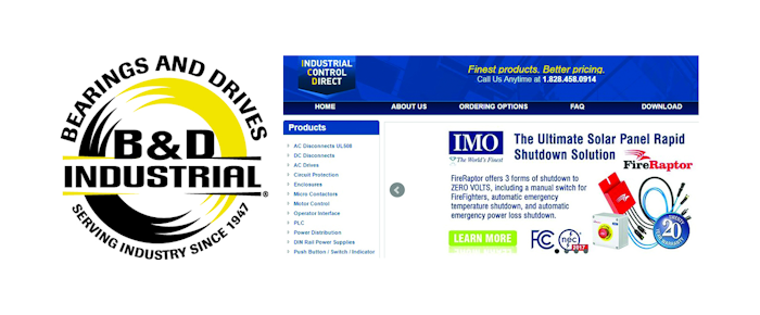 B&D Industrial Acquires E-Tailer Industrial Control Direct | Industrial ...