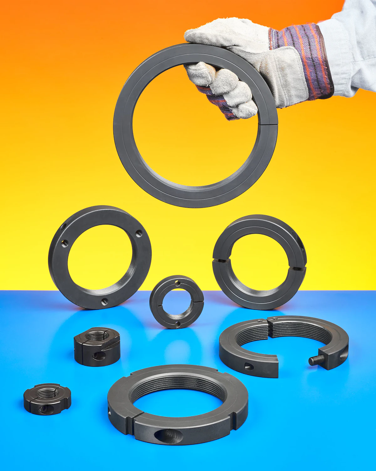 Stafford Special Threaded Shaft Collars & Bearing Lock Nuts ...