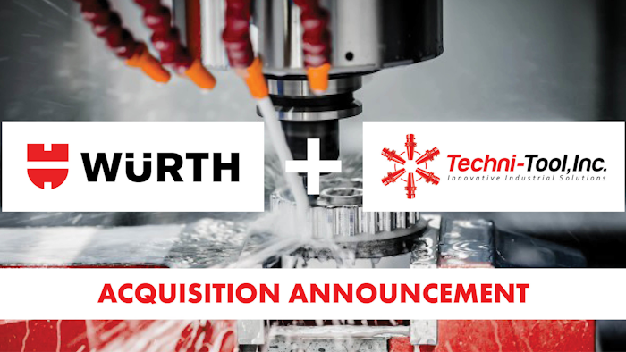 Würth Industry North America Acquires Louisiana's Techni-Tool | Industrial Distribution
